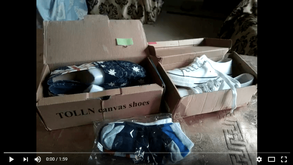 Saeed Ahmed bought some top class shoes from elo