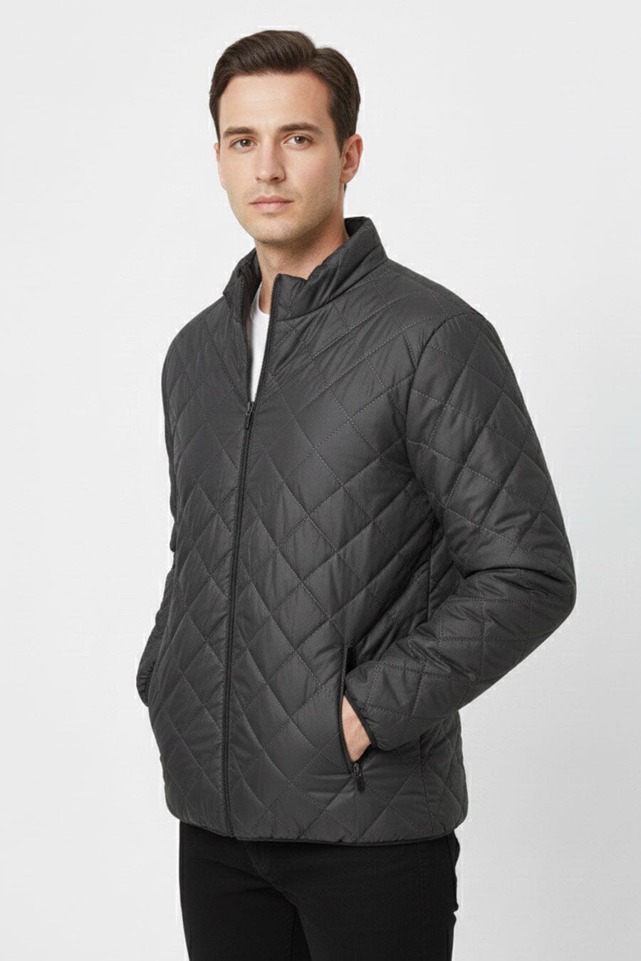 Men's Quilted Lightweight Puffer Jacket – elo