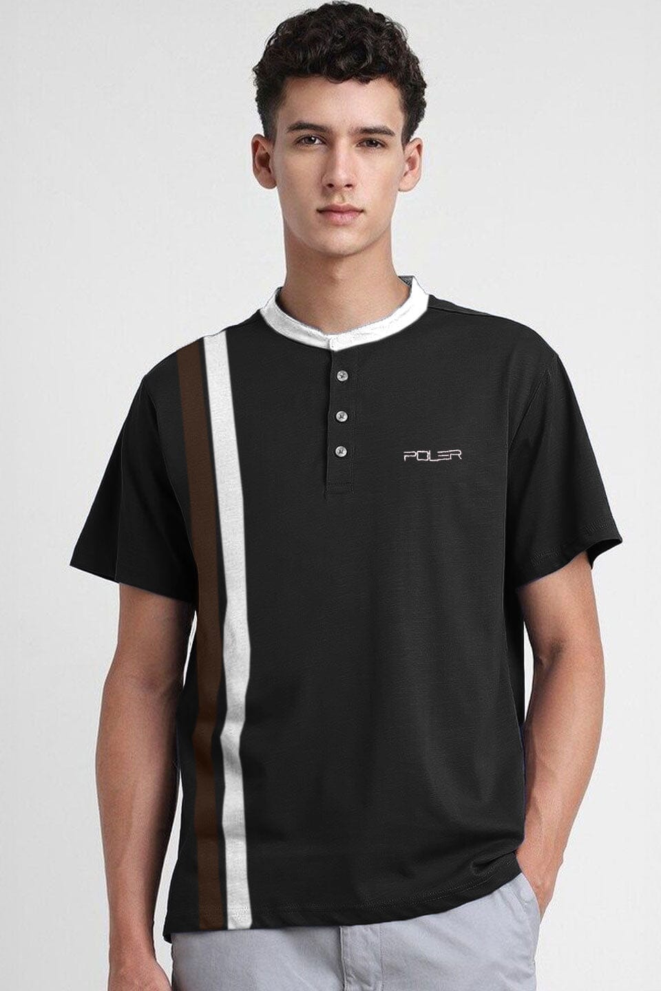 Men's Contrast Side Panel Tee Shirt – elo