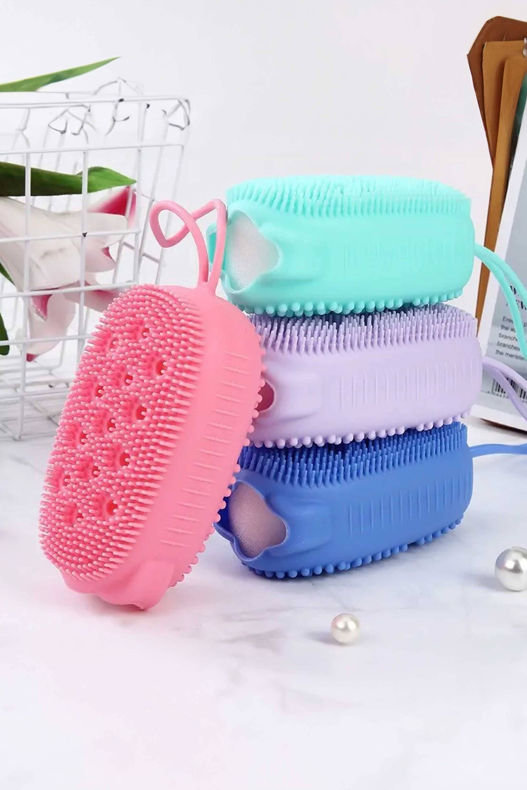 Super Soft Silicon Bubbles Bath Brush – elo