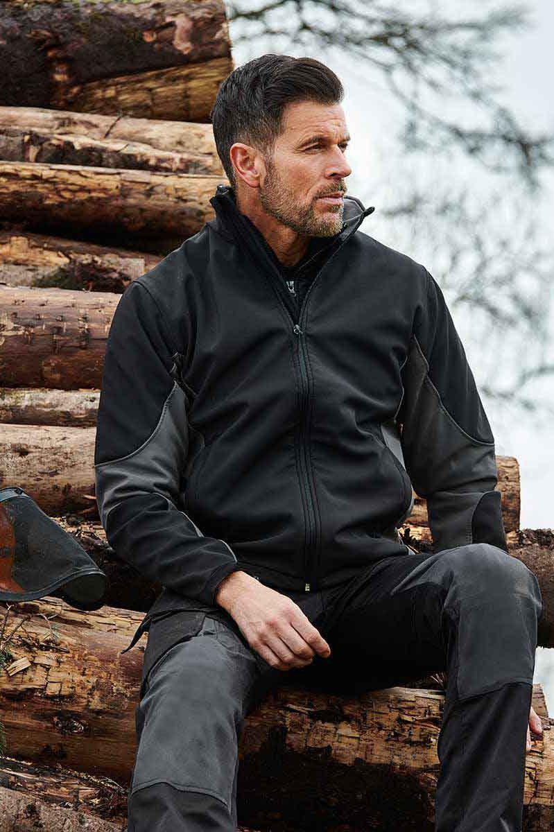 Axinite Men's AX84 Granite Soft Shell Jacket – elo