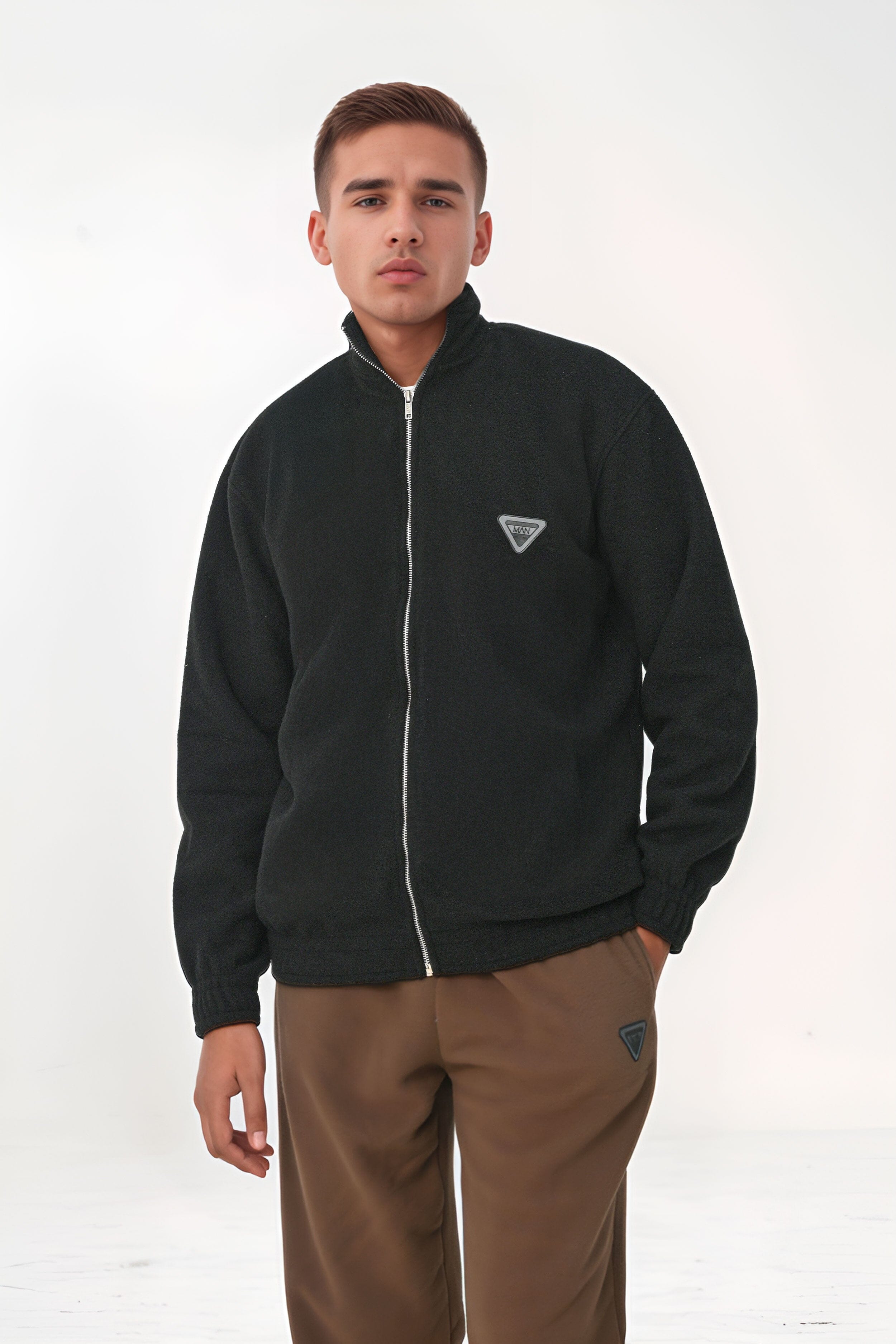 BHM Men's Oversized Polar Fleece Jacket – elo