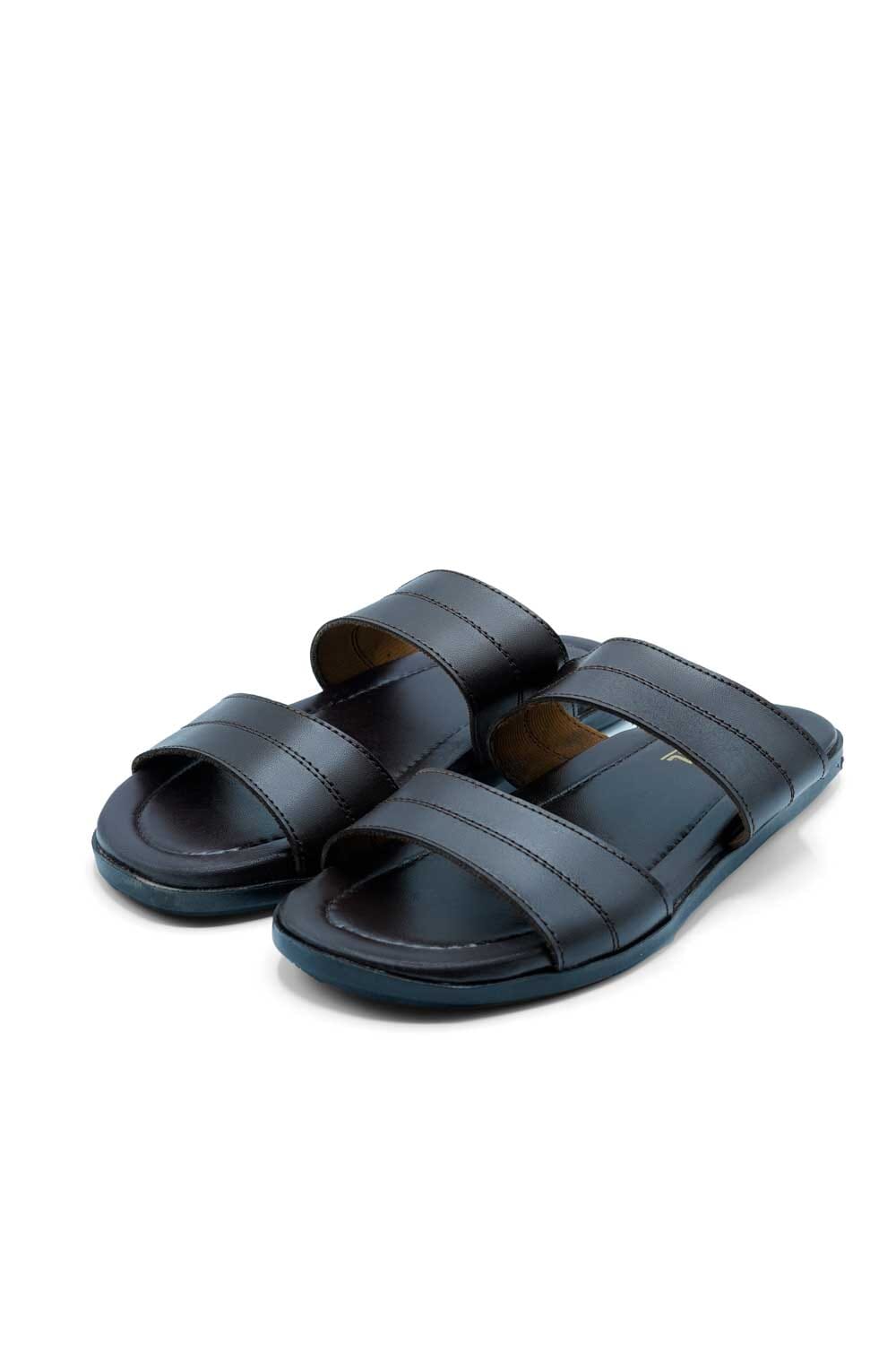 Black Camel Men's Double Strap Chappal – elo