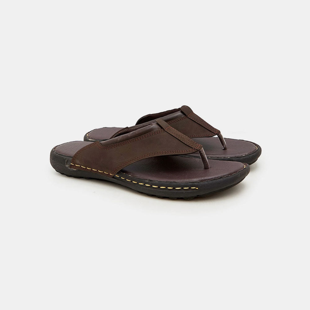 Men's Thong Style Soft Leather Chappal – elo